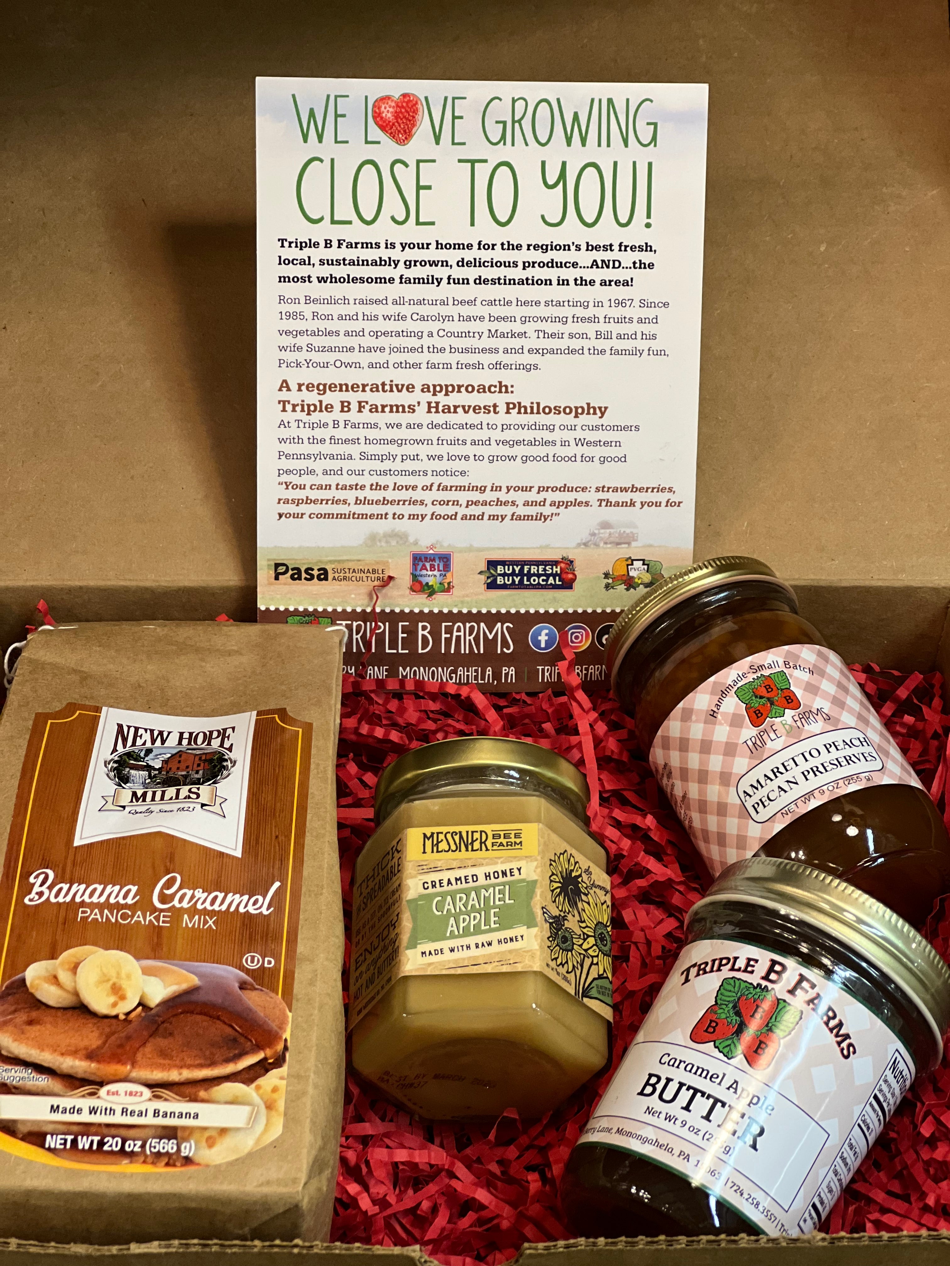 Banana Caramel Breakfast Gift Box – Triple B Farms