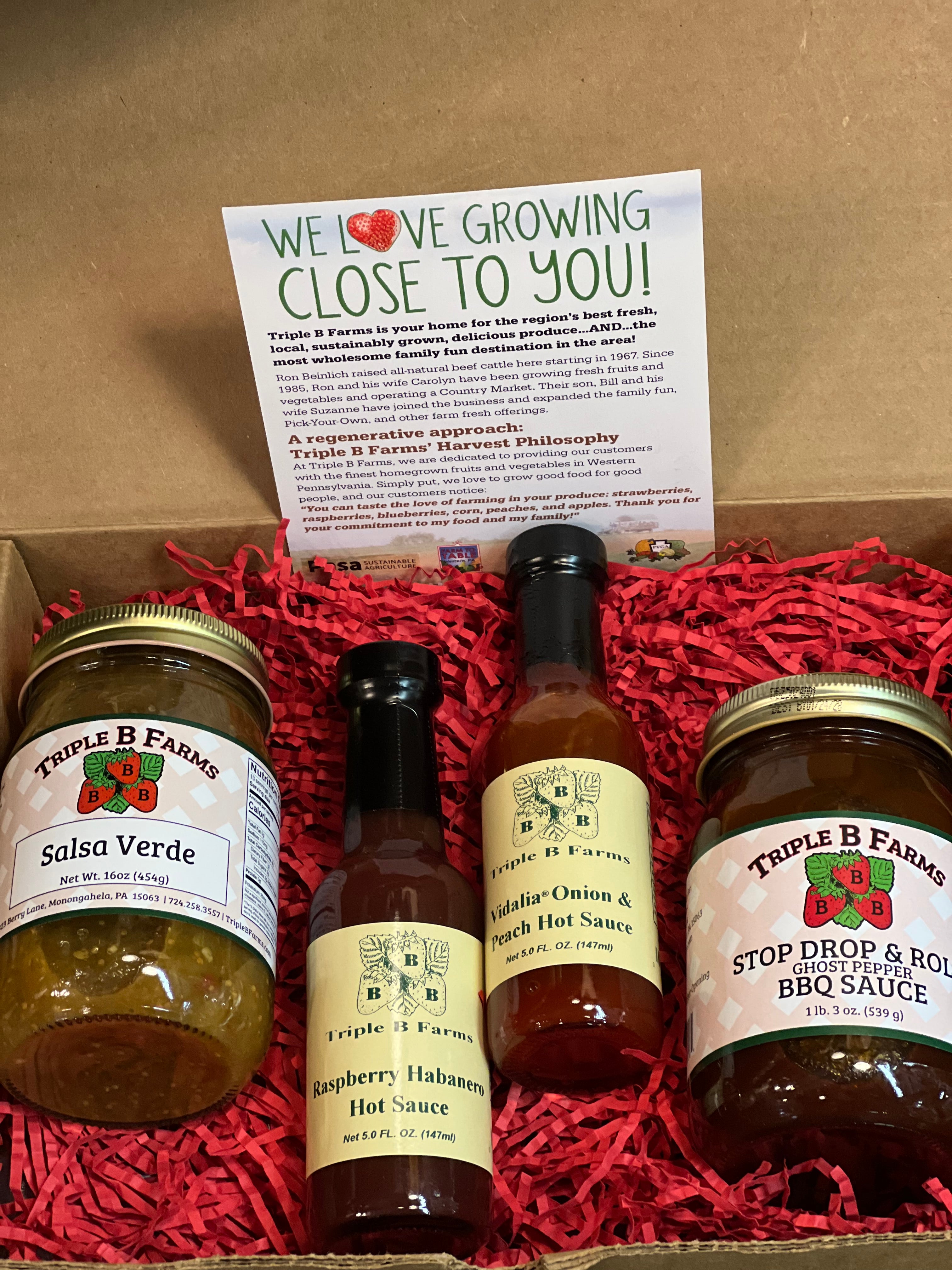 Spicy Dippers Gift Box – Triple B Farms